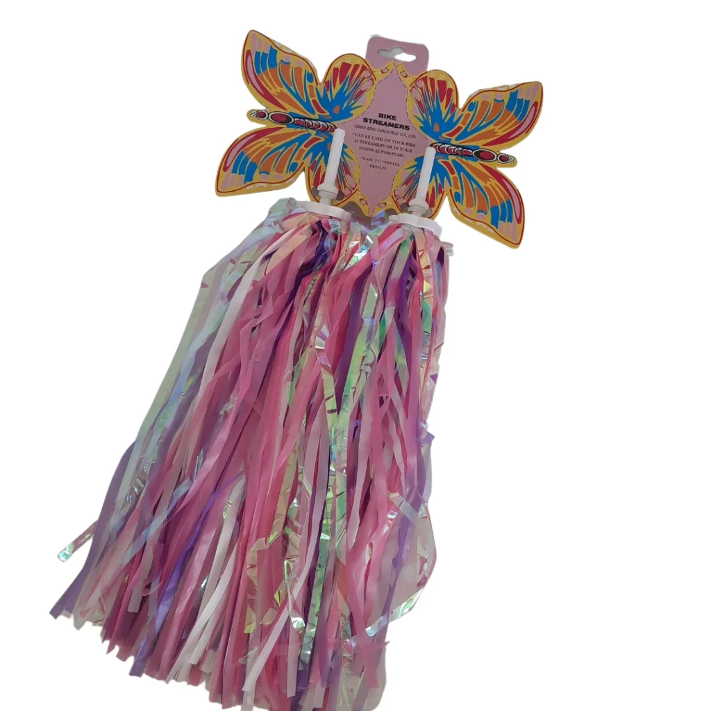 Bike Streamers – Sparkling Purple & Pink - PushmeHome